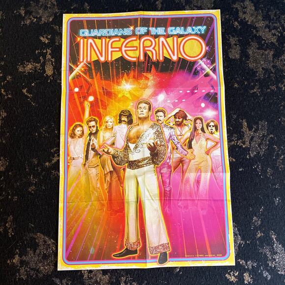 Marvel | Art | Guardians Of The Galaxy Mini Poster Inferno Rare Htf ...